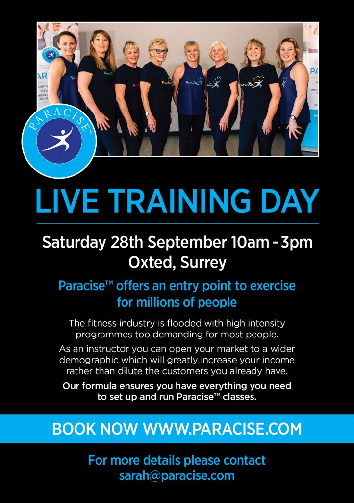 Paracise Training Day A5 Flyer_Aug_v1_HiRes - Paracise
